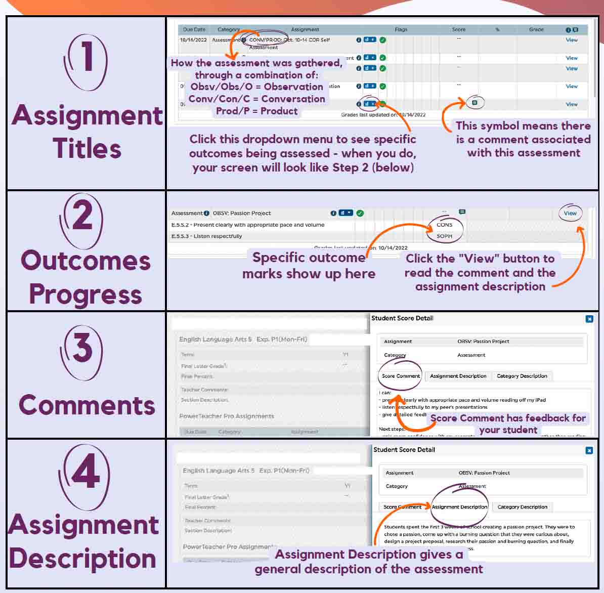 Checking Grades and Assessment in PowerSchool | Calgary Academy
