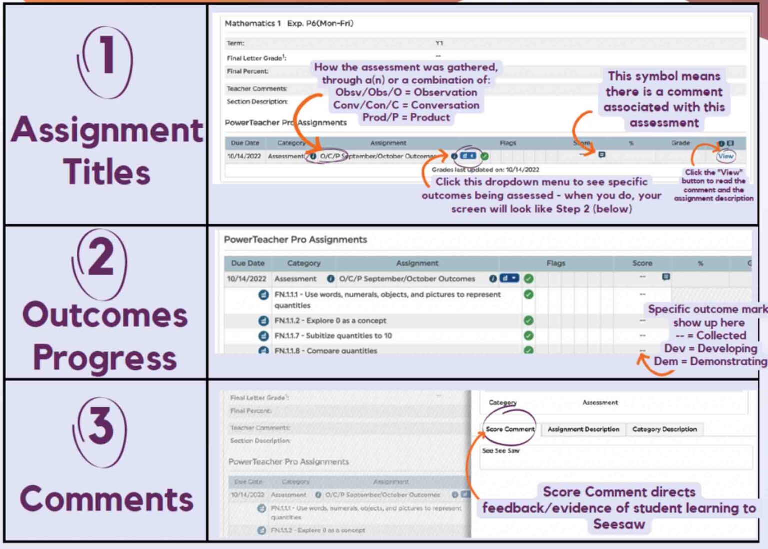 Checking Grades and Assessment in PowerSchool | Calgary Academy